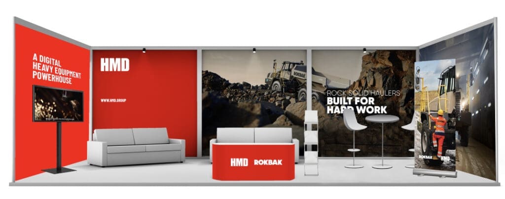Rokbak makes debut at Nigeria Mining Week with RA40 hauler - Rokbak